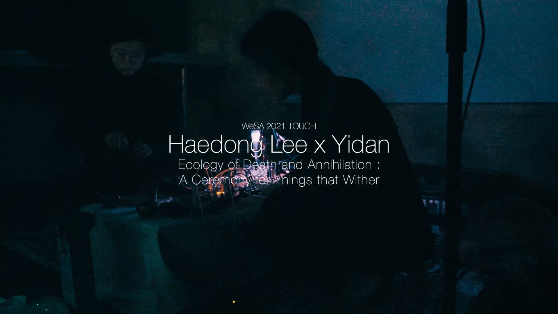 Haedong Lee x Yidan - Ecology of Death and Annihilation : A Ceremony ...