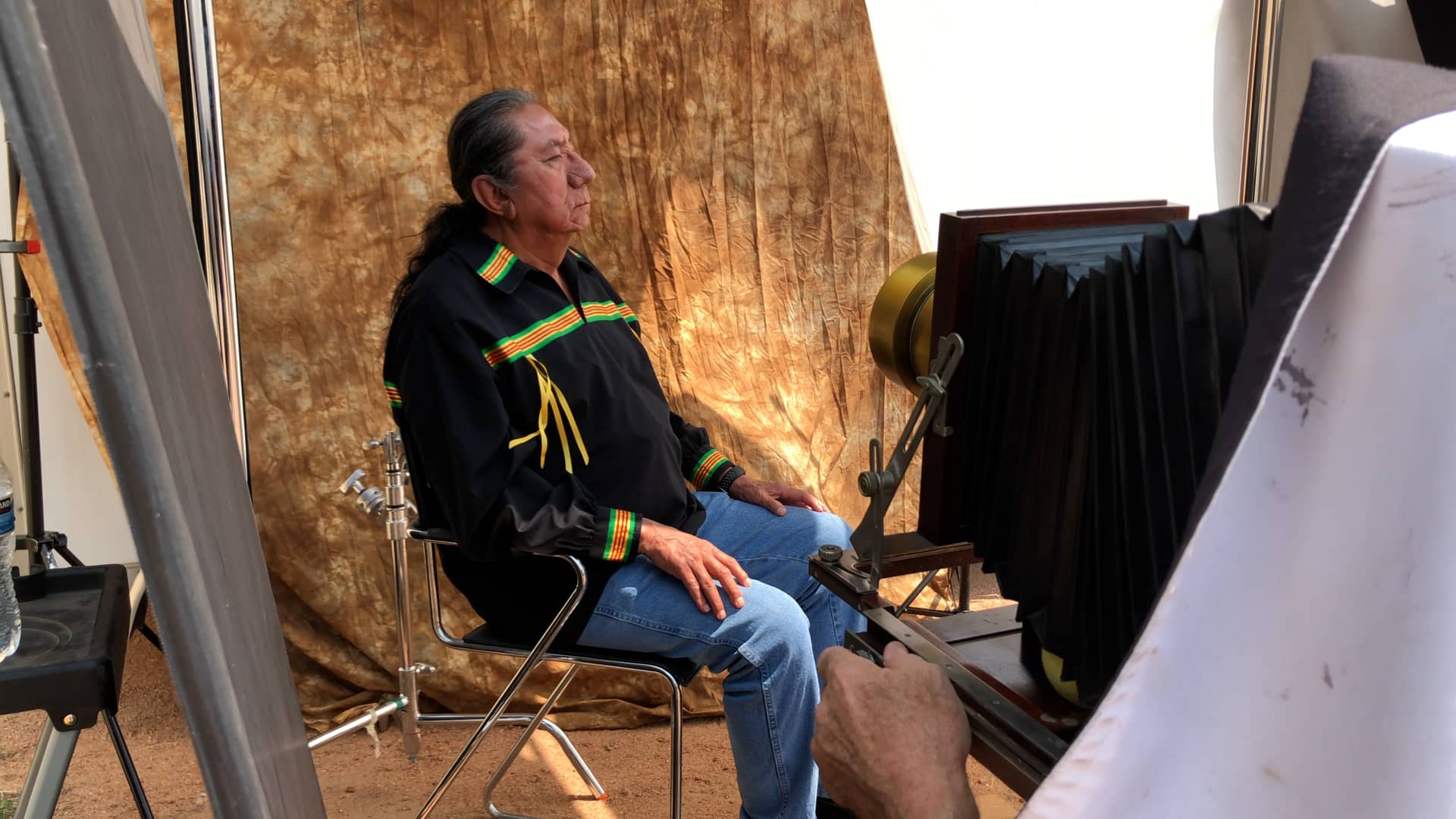 Framing up my portrait of Ernie LaPointe on Vimeo