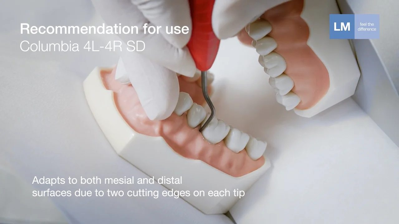 How to use Columbia 4L-4R SD LM™ hand instrument on Vimeo