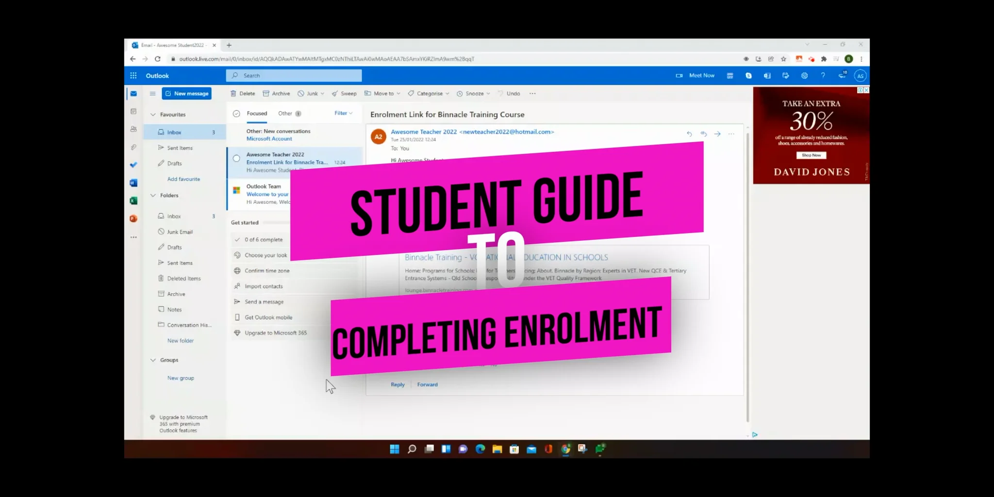Student Guide to Completing Enrolment