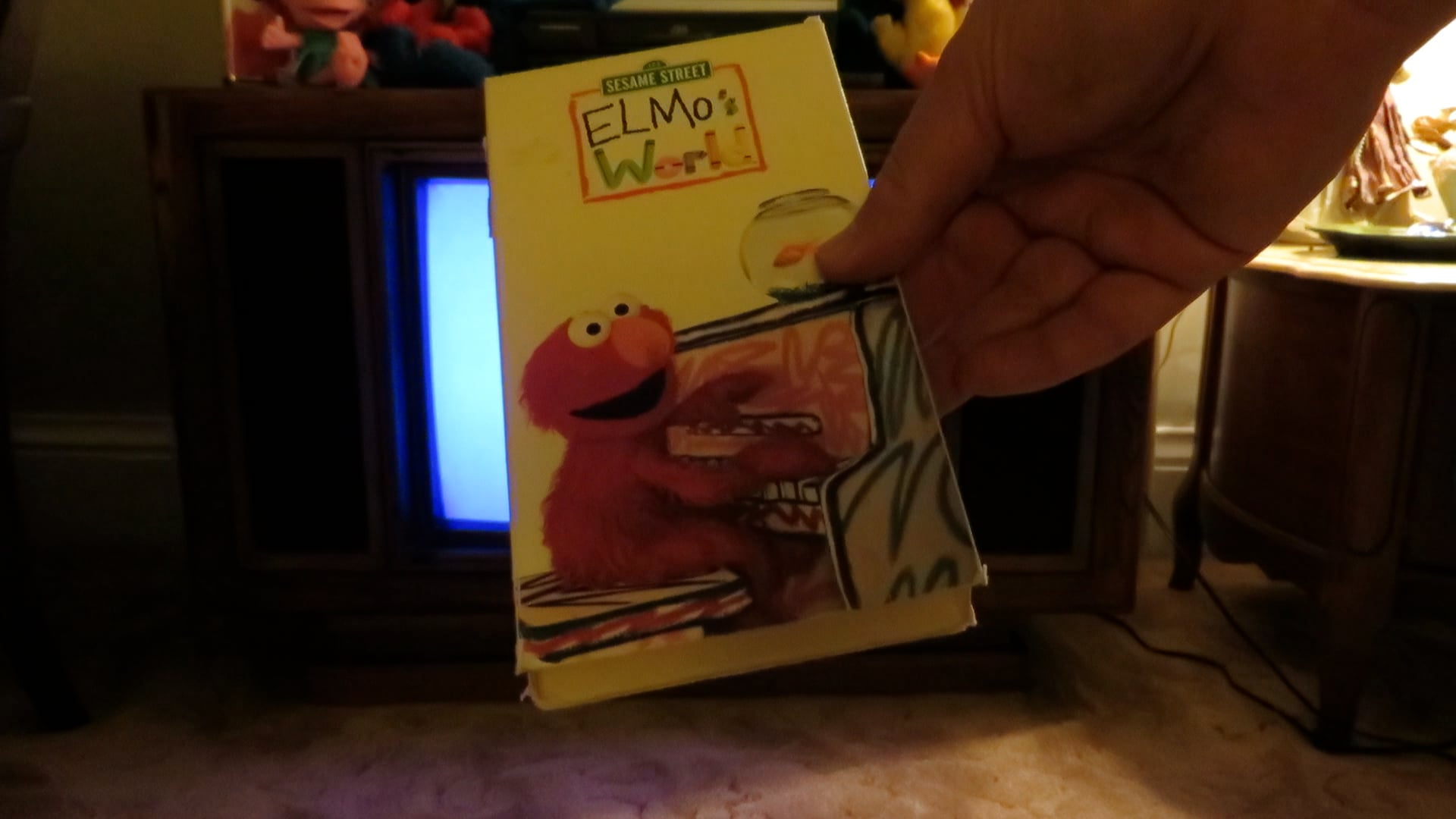 Playing Part Five of Elmo's World VHS Tape on the 1985 Curtis Mathes ...