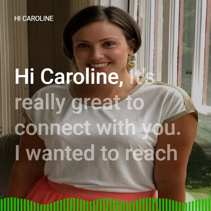 Hi Caroline on Vimeo