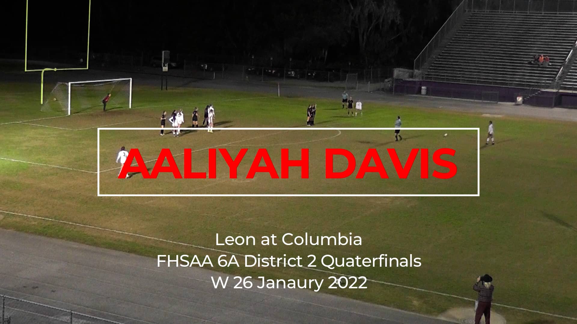 Aaliyah Davis #6 | Leon at Columbia | 26 January 2022 | 1GF on Vimeo
