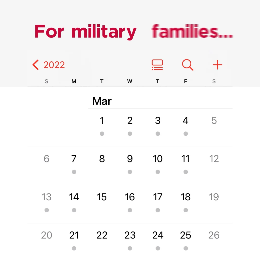 Mil Spouse Calendar 1x1 v1b on Vimeo