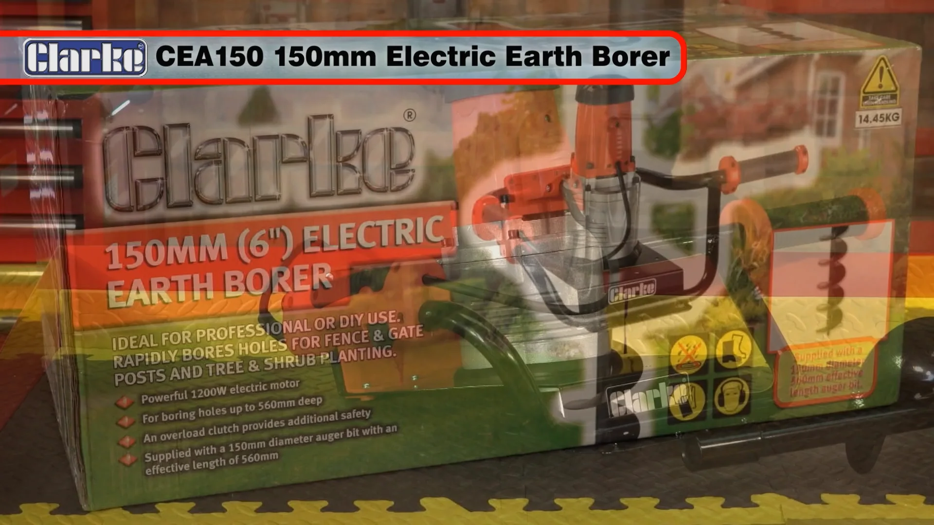 Electric earth borer store