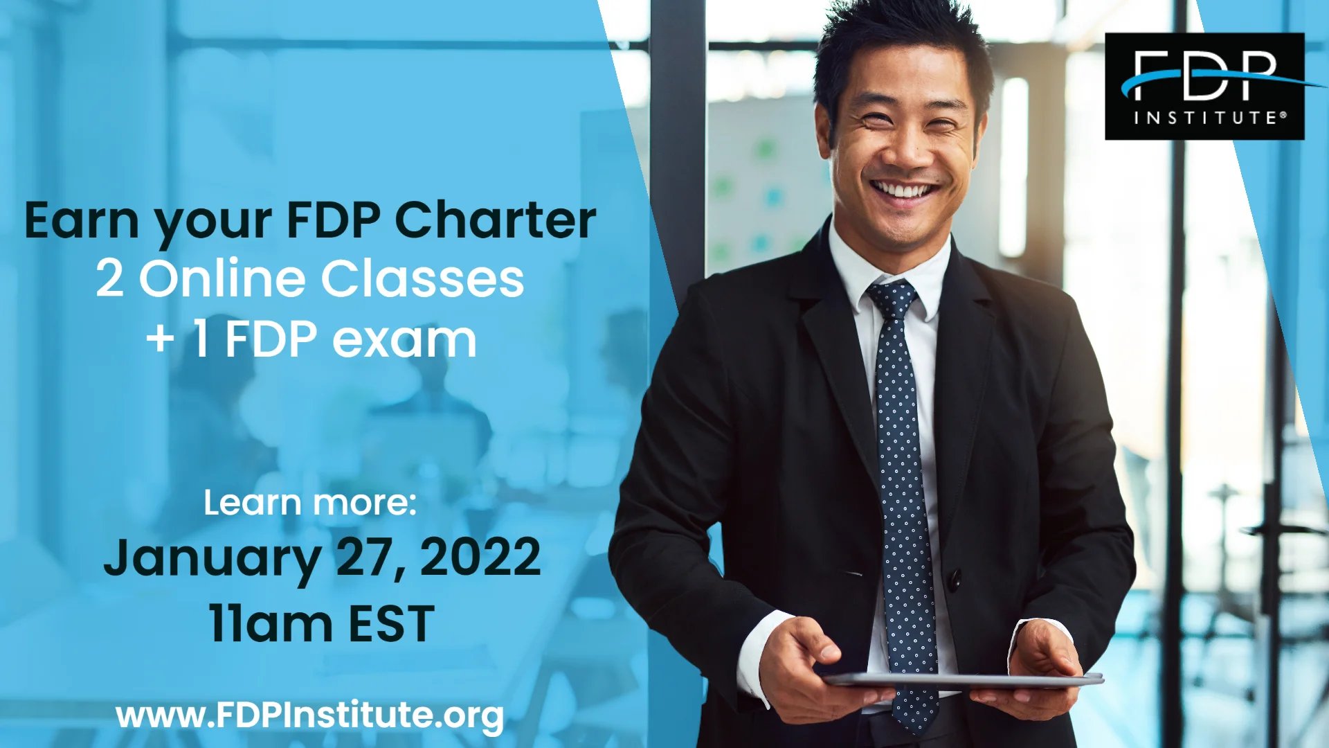 Earn your FDP Charter, 2 Online Classes + 1 FDP exam on Vimeo
