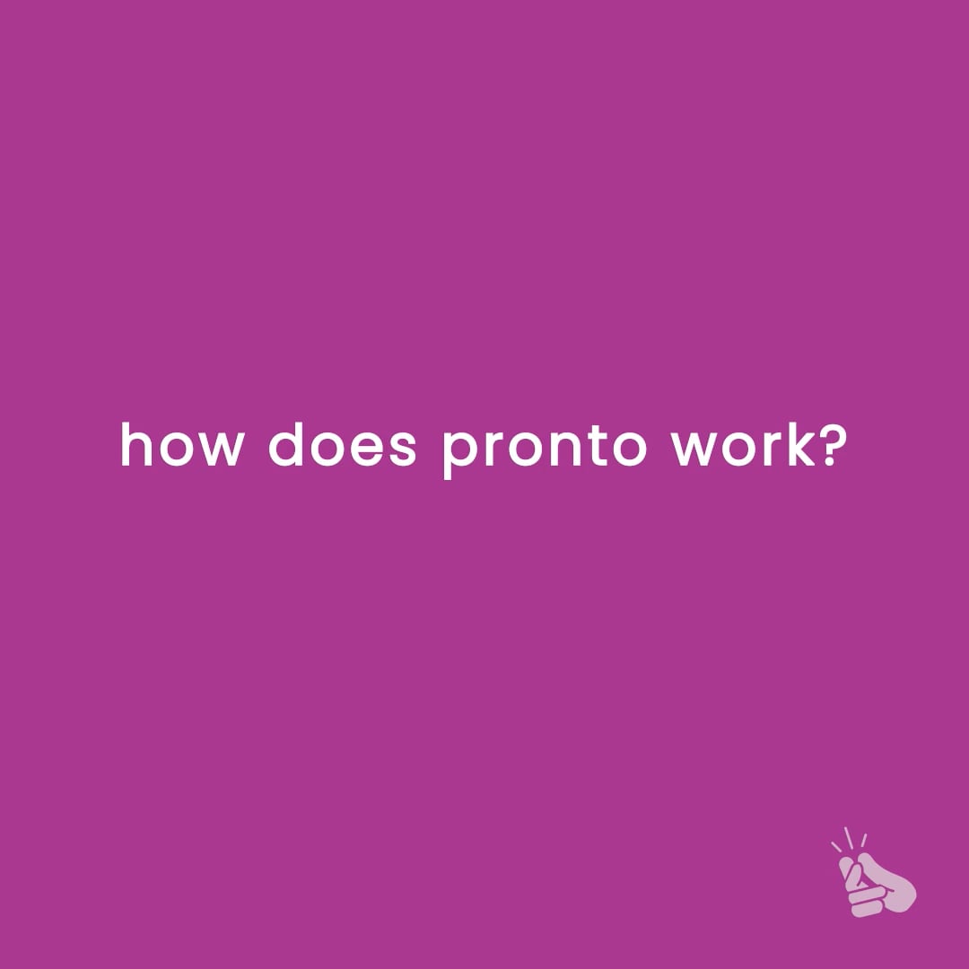 how does pronto work? on Vimeo