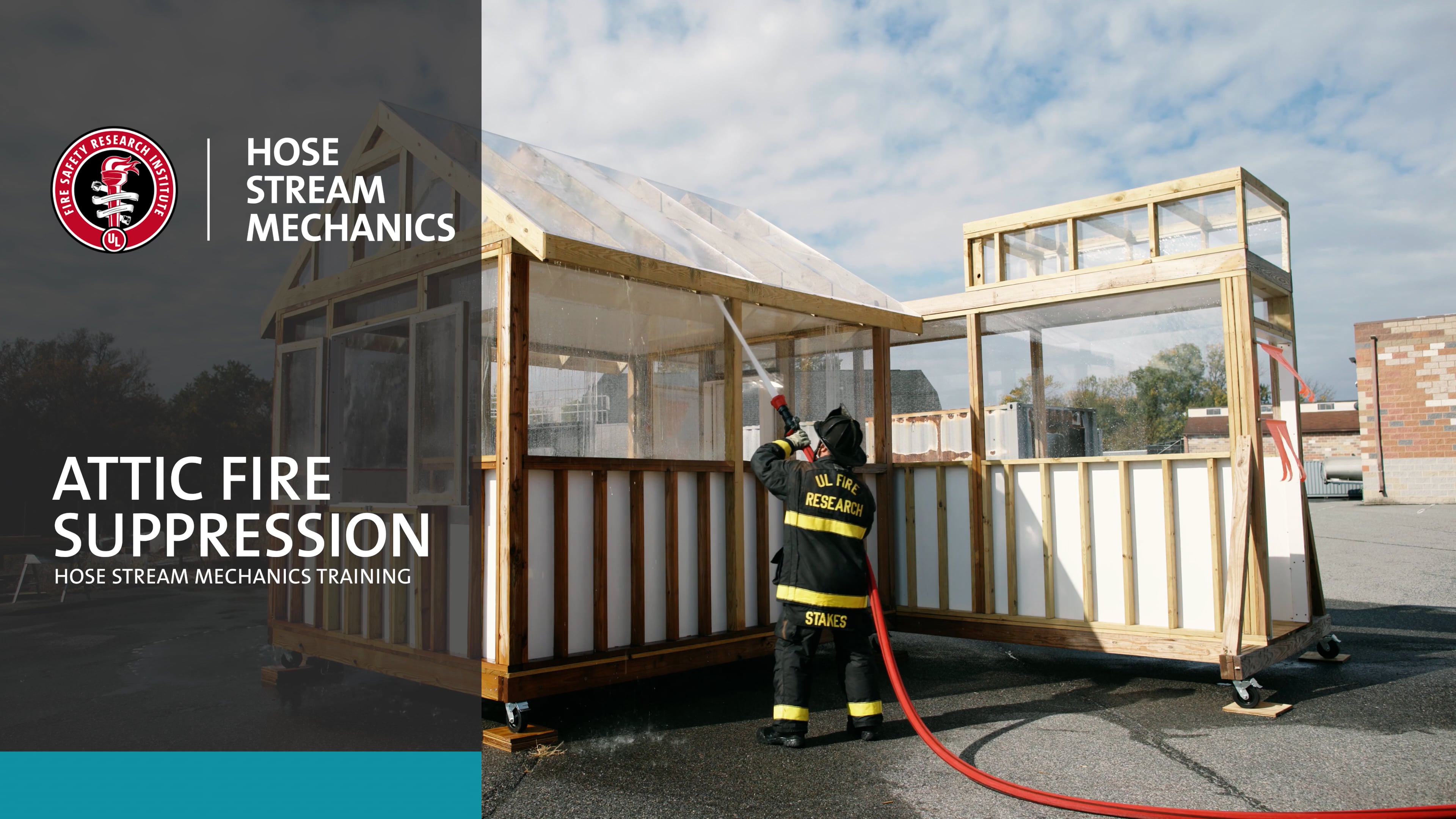 2022 Hose Stream Mechanics Attic Fire Suppression on Vimeo