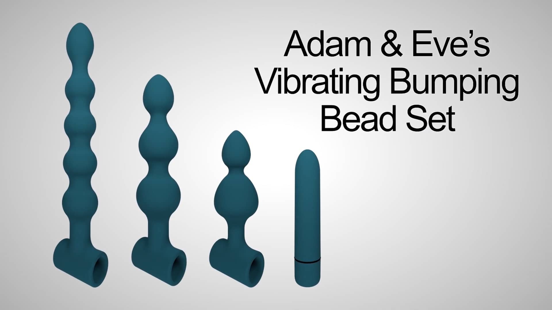 Vibrating Bumpy Anal Bead Set on Vimeo