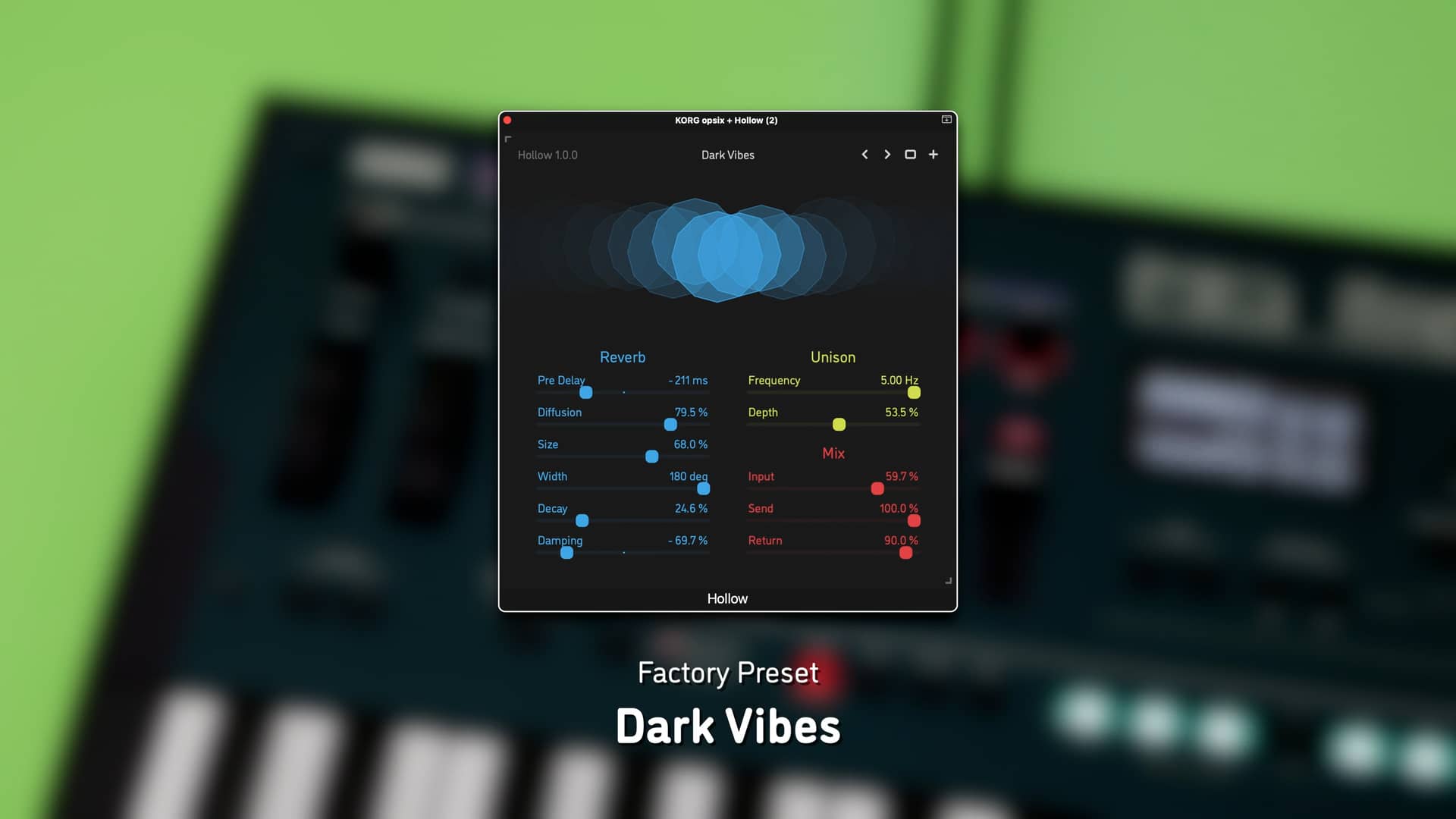 Hollow by Sinevibes - feat. KORG opsix on Vimeo