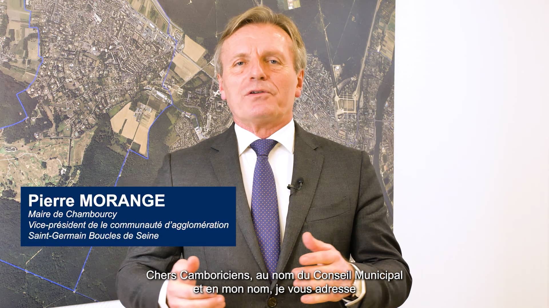 Vœux 2022 de Monsieur le Maire, Pierre Morange. on Vimeo