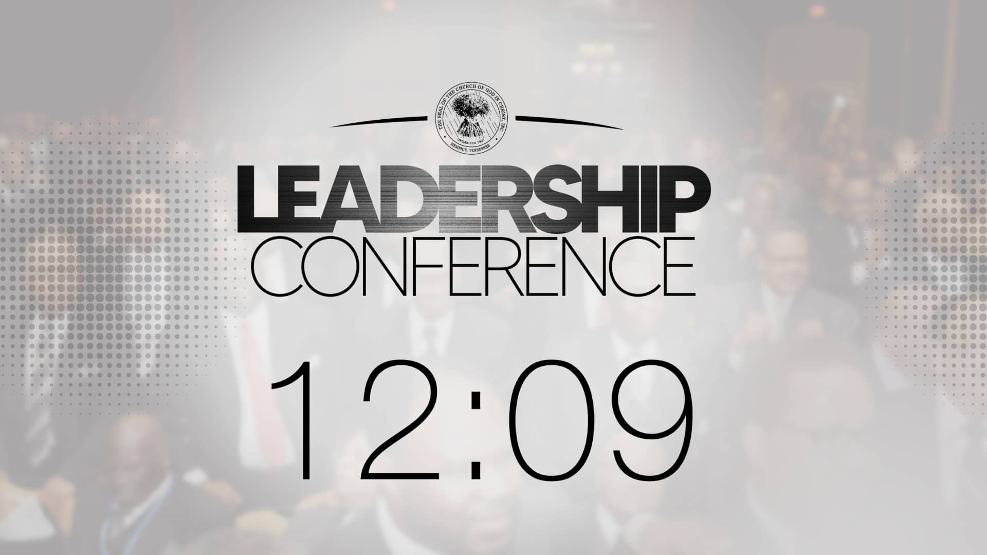 Intro COGIC LEADERSHIP CONFERENCE FRIDAY-(VOLUMED LOWERED) on Vimeo