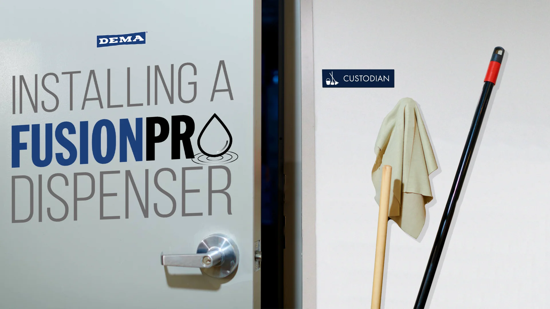 How to install a DEMA Fusion Pro dispenser