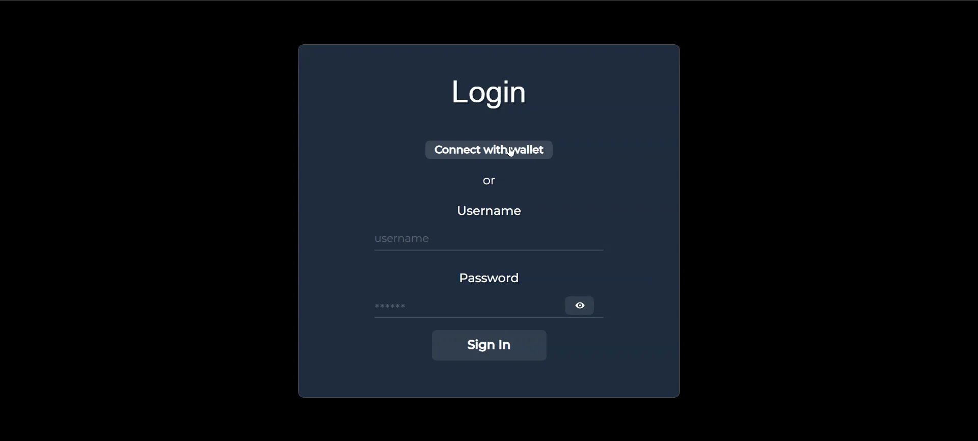 Login Demo on Vimeo