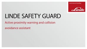 Linde Safety Guard: Waarschuwing voor trucks | Motrac