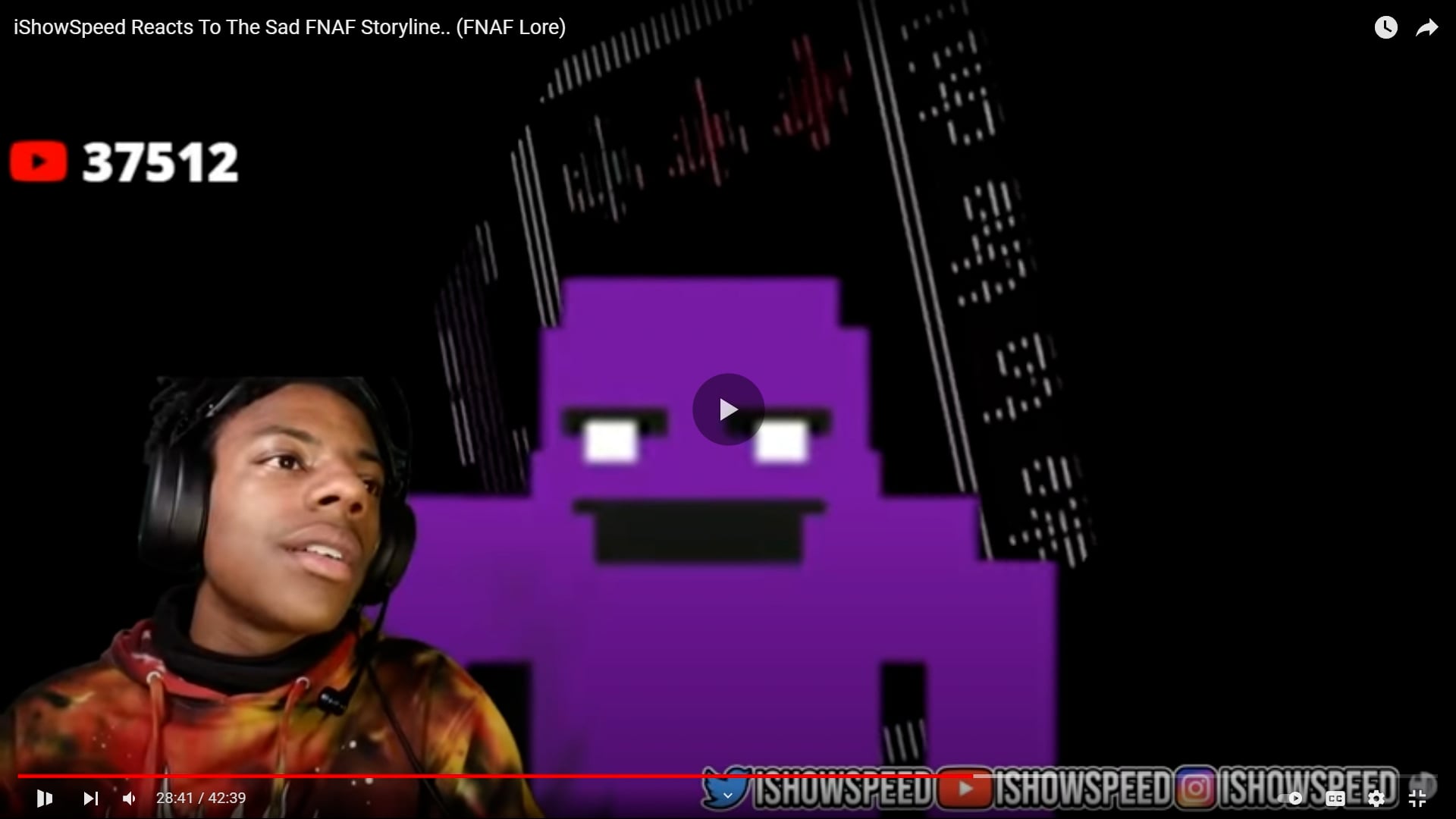 IShowSpeed Searches up Fnaf Rule 34 on Vimeo