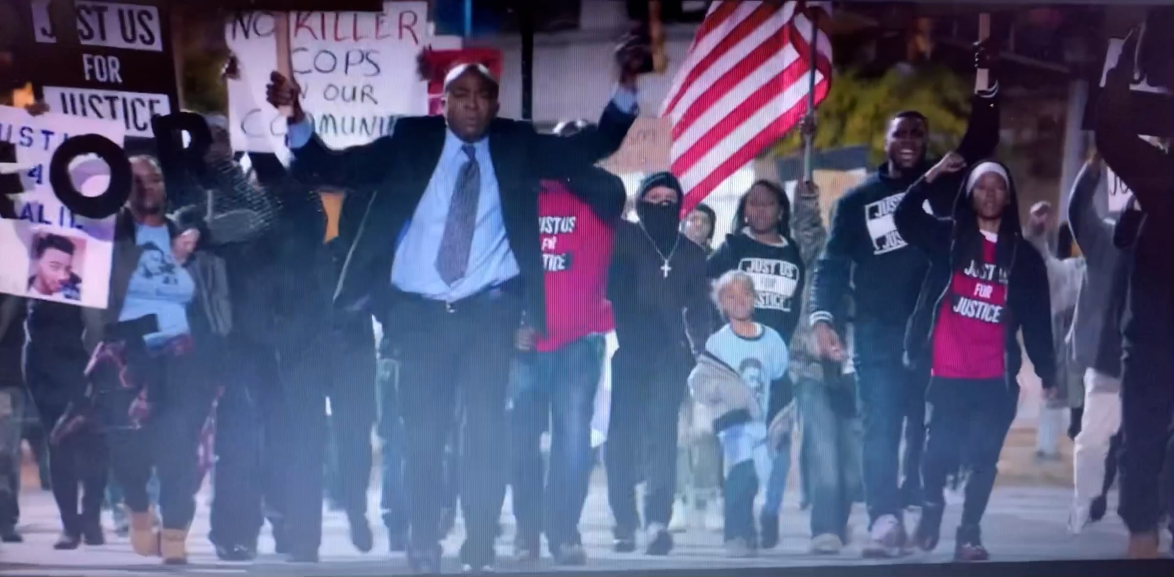 The Hate U Give (protest scene)