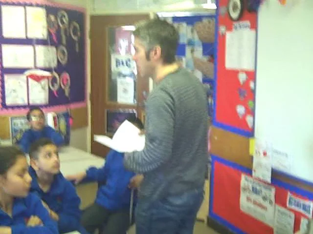 Performing poetry with Andy Tooze