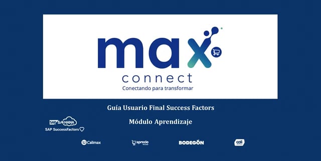 Guía Usuario Final - Módulo Aprendizaje Success Factors