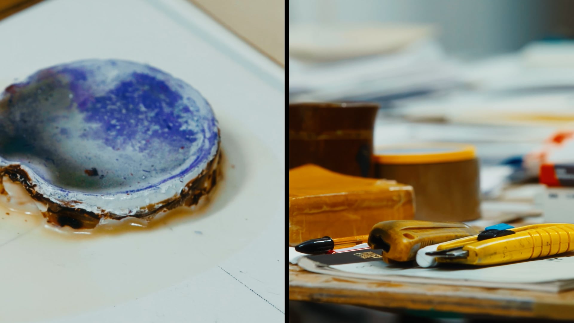 Lisa Rovner - Hauser & Wirth - Matsutani Glue on Vimeo