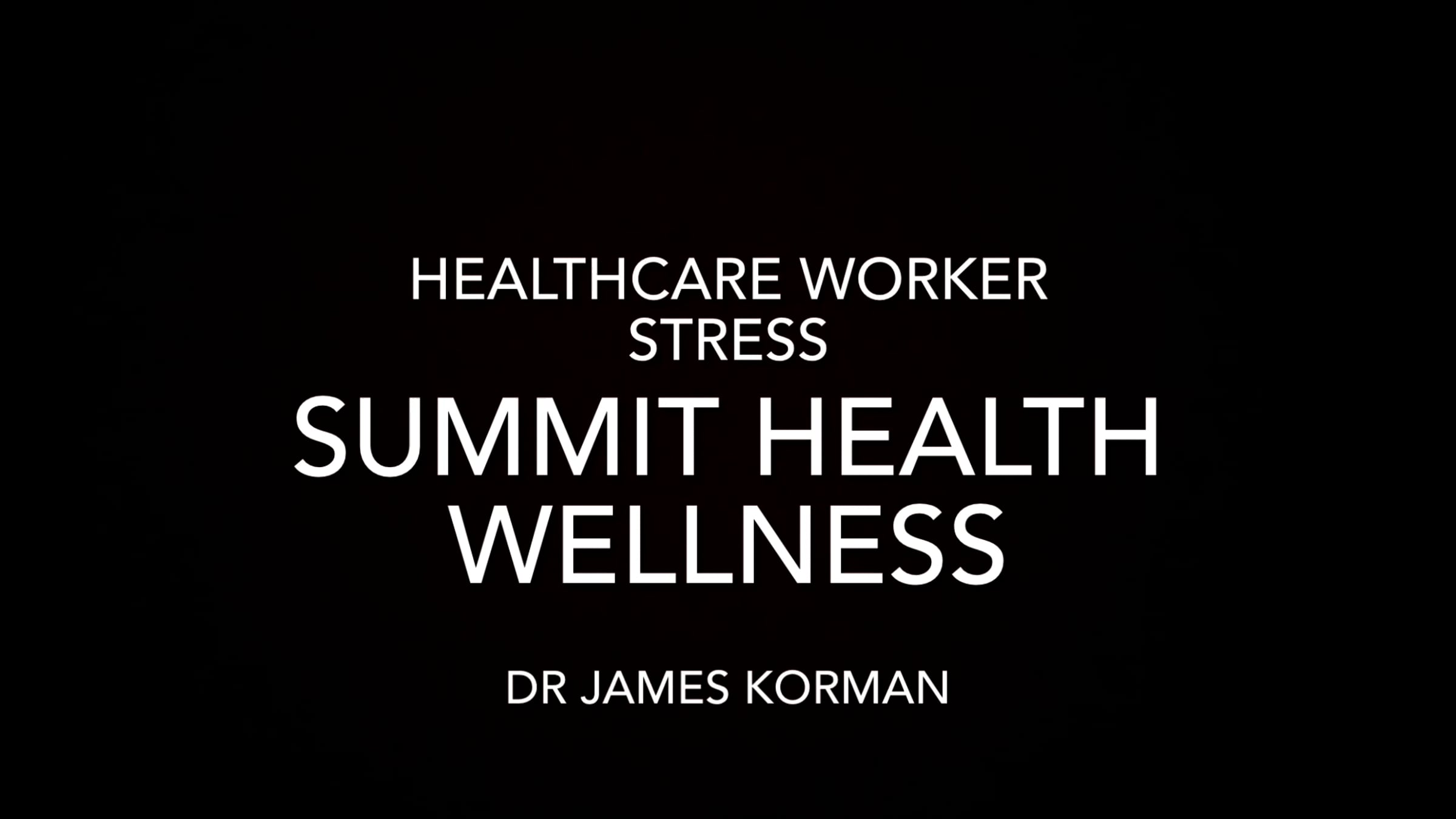 Summit Health Wellness Program _ 3 Stress Reducing Strategies.mov