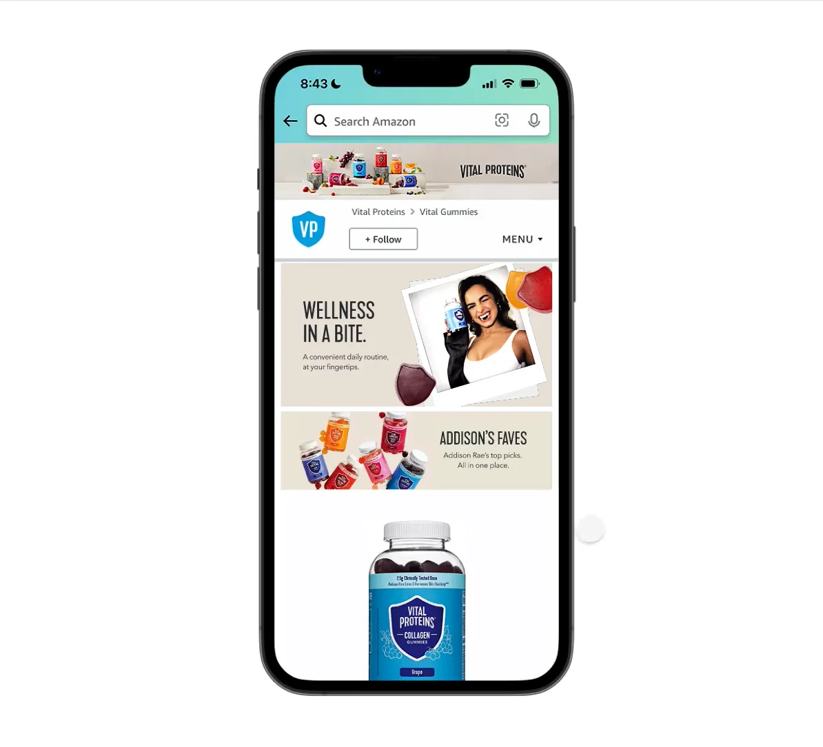 vital proteins addison rae_amazon_mobile on Vimeo