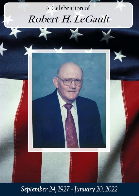 Robert LeGault Memorial Service January 31, 2022 on Vimeo