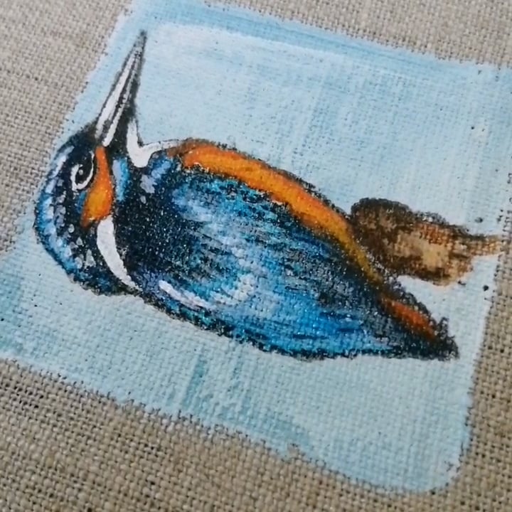 A Kingfisher by Dasalee Textile Art on Vimeo