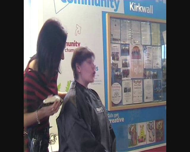 Sarah's headshave for comic relief 2011 on Vimeo