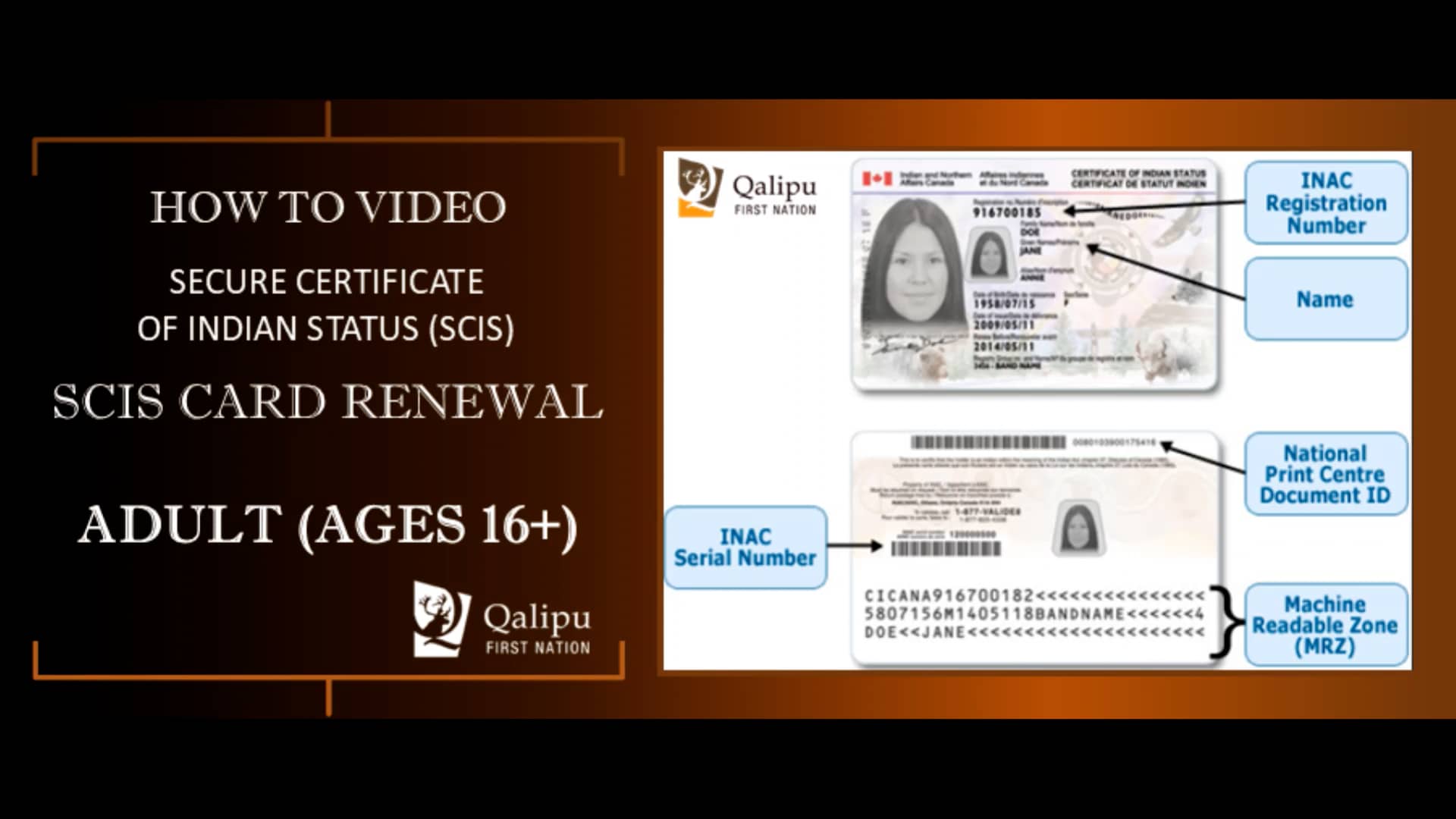 Adult (ages 16+) SCIS Card Renewals 2022 on Vimeo