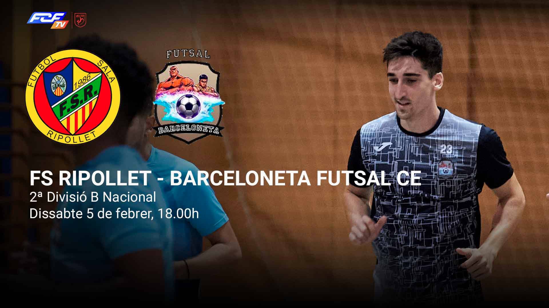 FS RIPOLLET - BARCELONETA FUTSAL CE on Vimeo