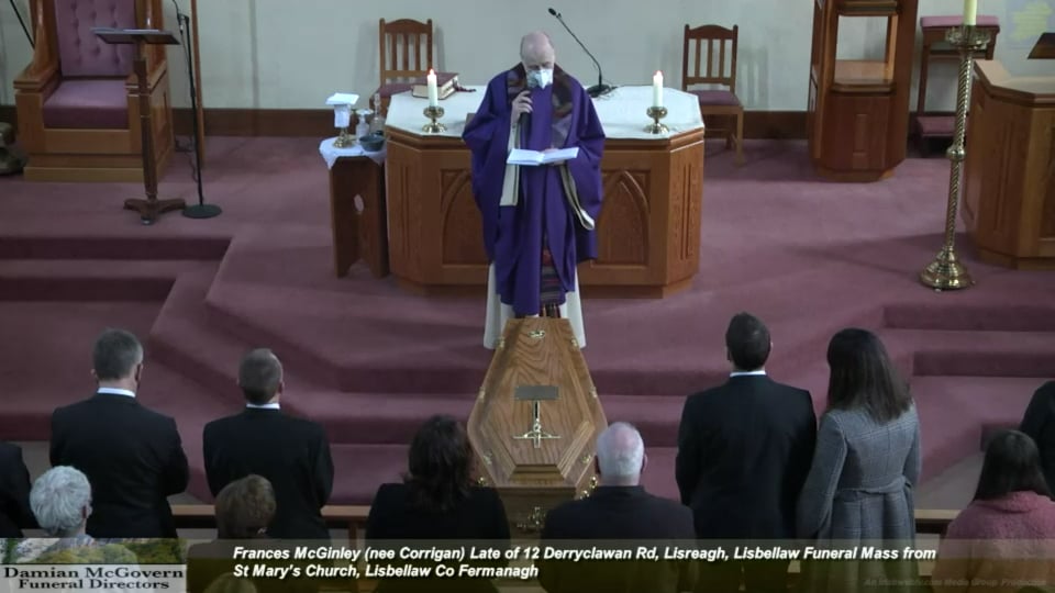 Frances McGinley (nee Corrigan) Late of 12 Derryclawan Rd, Lisreagh ...