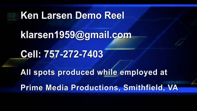 Ken Larsen Demo Reel on Vimeo