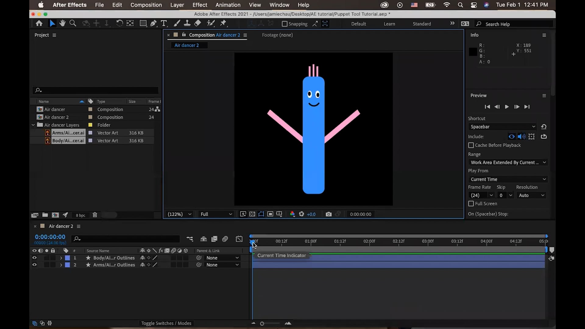 After Effects Puppet Tool Tutorial on Vimeo