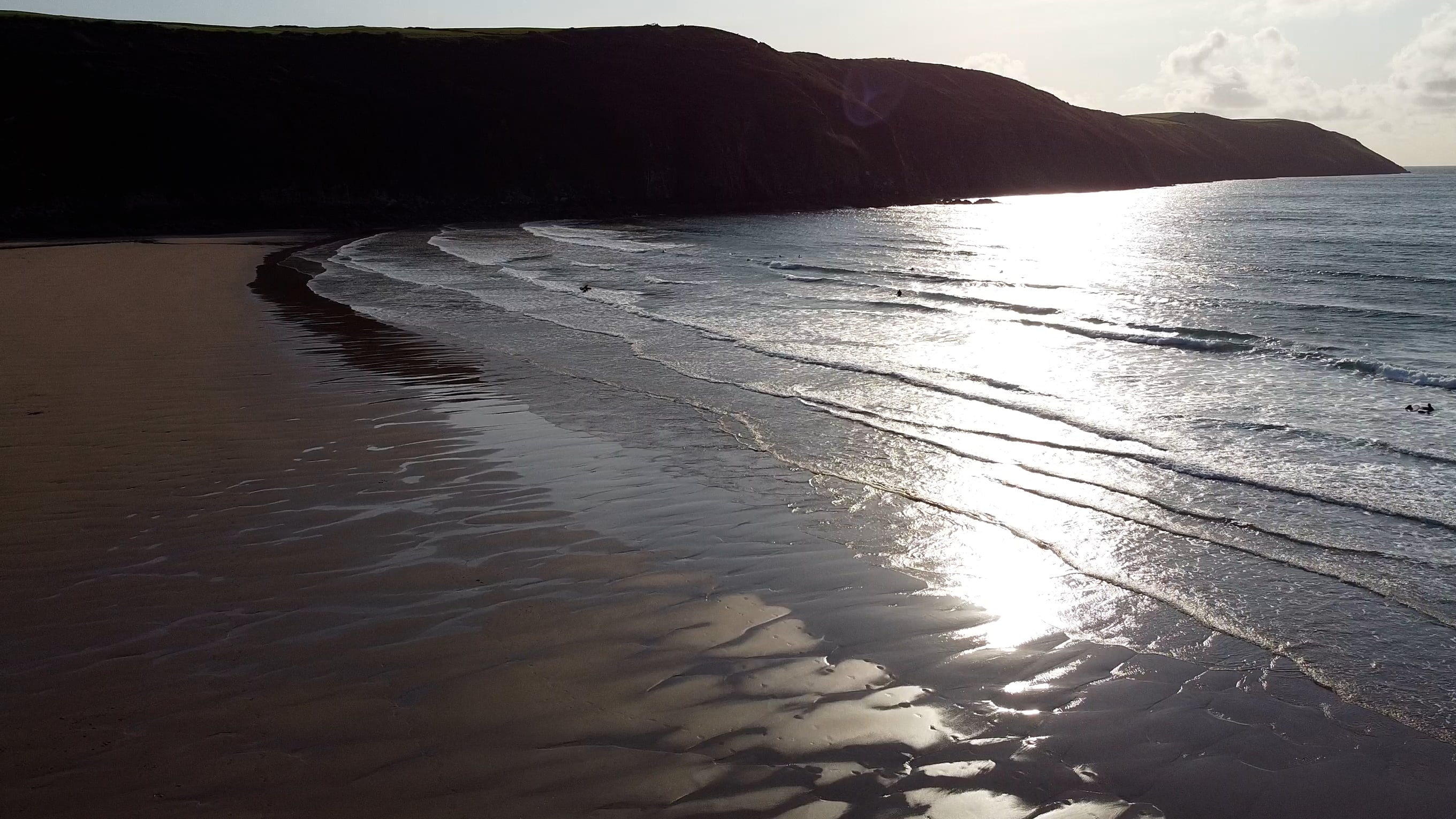 Putsborough sunset surf on Vimeo