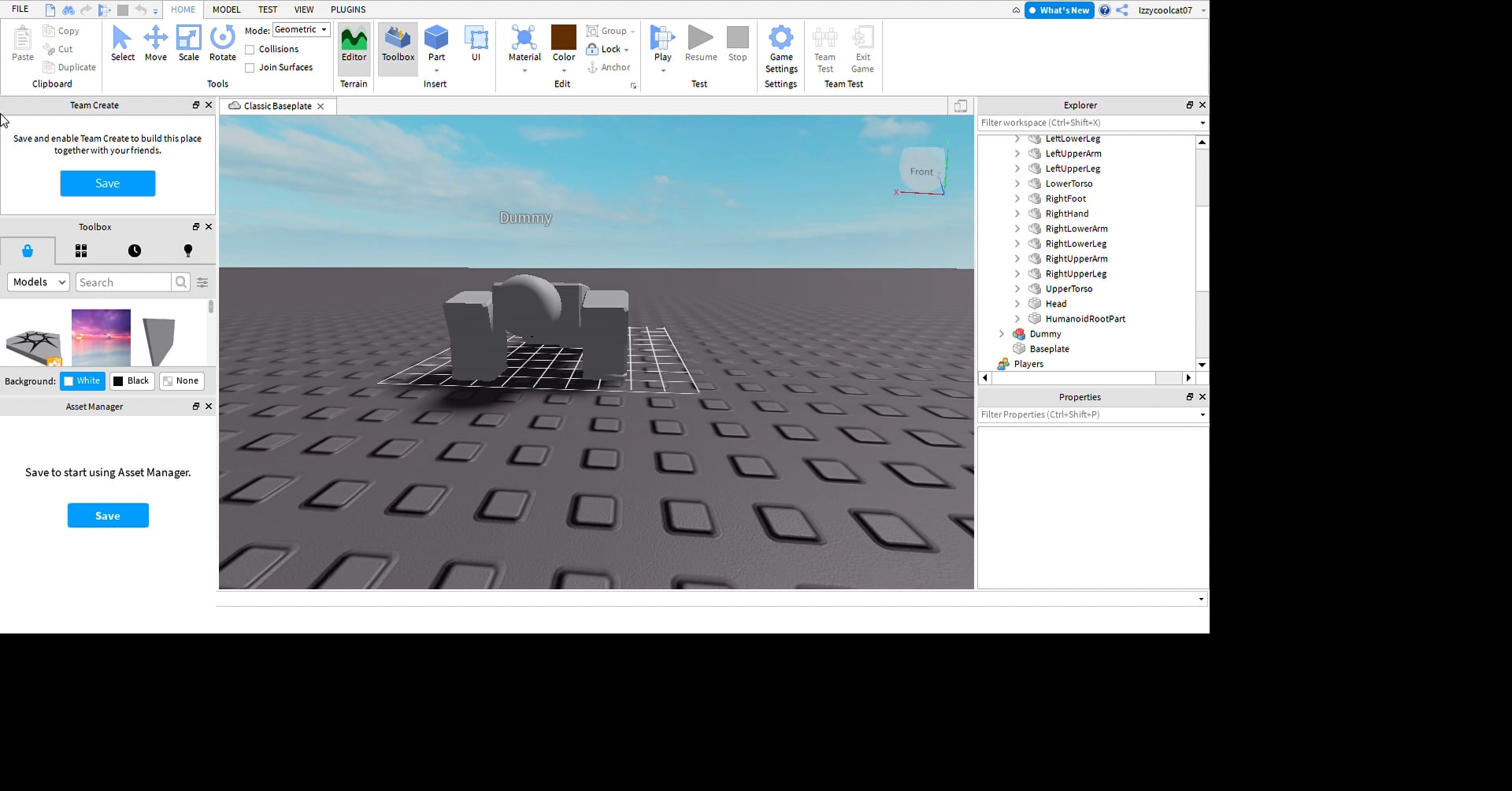 Classic Baseplate - Roblox Studio 2022-02-01 19-31-30 on Vimeo