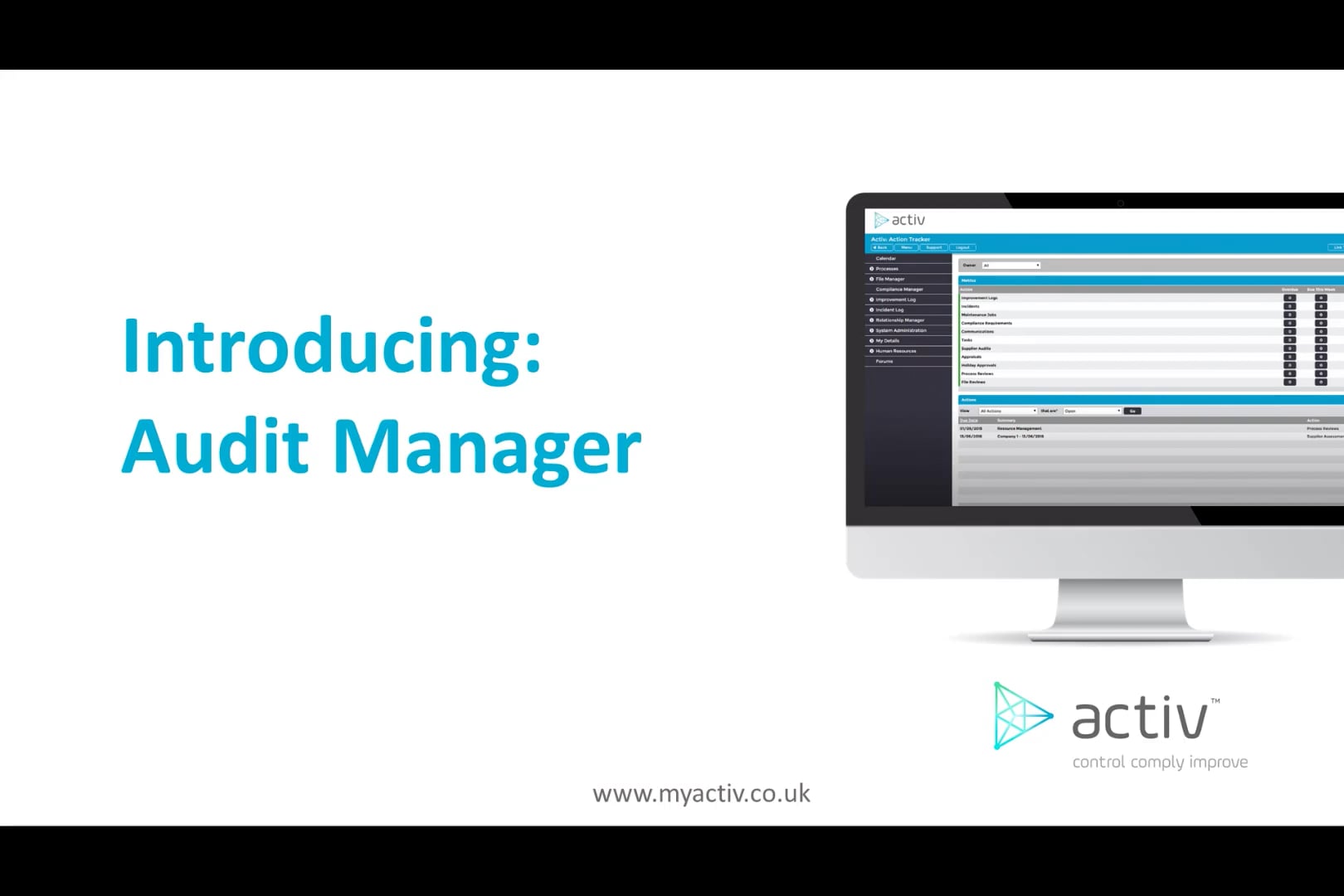 Activ Audit Manager - 1 Minute Overview on Vimeo