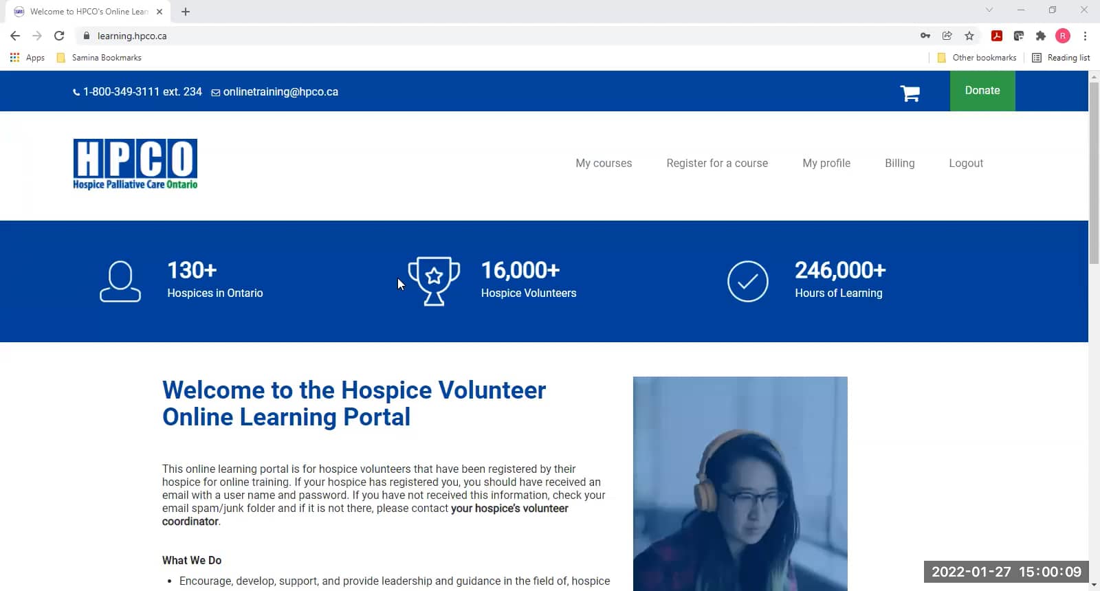HPCO Online Training - Resource for Volunteers on Vimeo