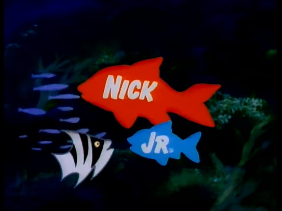 Nick Jr Bumper ID - Fish (1996-2003) [DVD QUALITY]