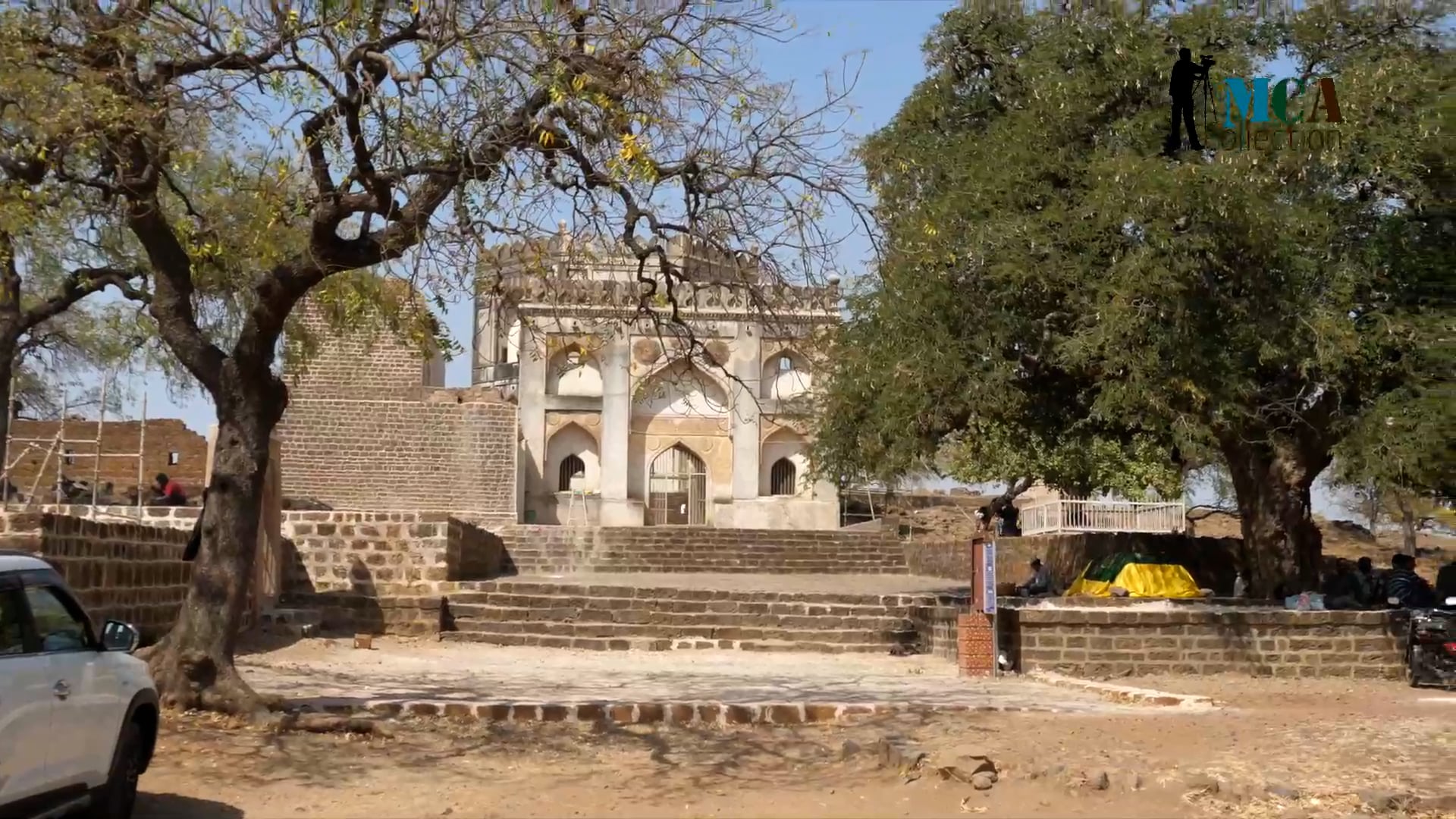 India, Karnataka, Bidar - Mausoleum of Chaukhandi of Hazrat Khalil ...