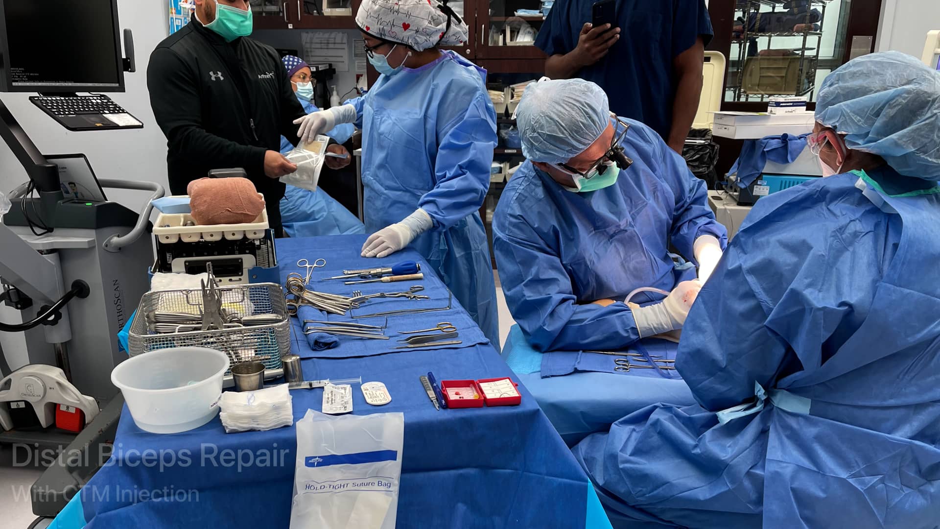 Complex Distal Biceps Repair & Reconstruction Using Arthrex Allograft ...