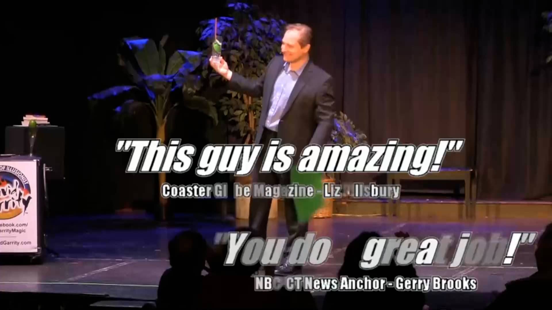 Illusionist David Garrity - One-Person Illusion Show on Vimeo