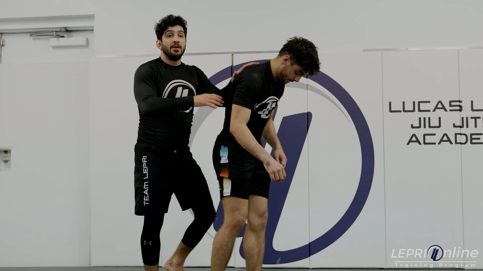 Lepri BJJ Online Training: Standing Back Control to Takedown Variation to B