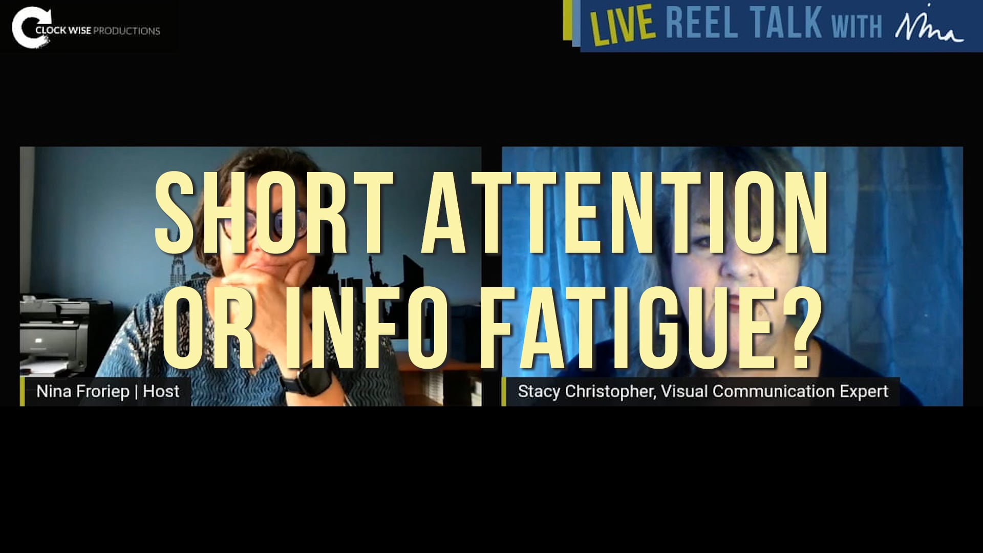 REEL TALK with Stacy Christopher | Short Attention or Fatigue ...