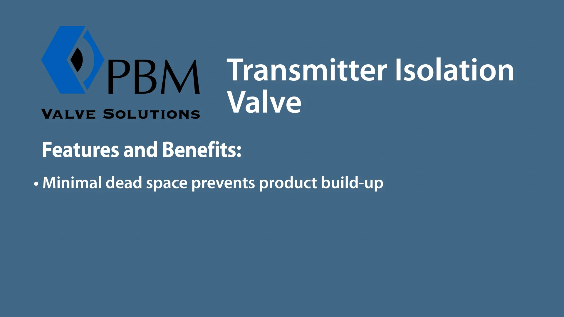 Transmitter Isolation Valve Animation