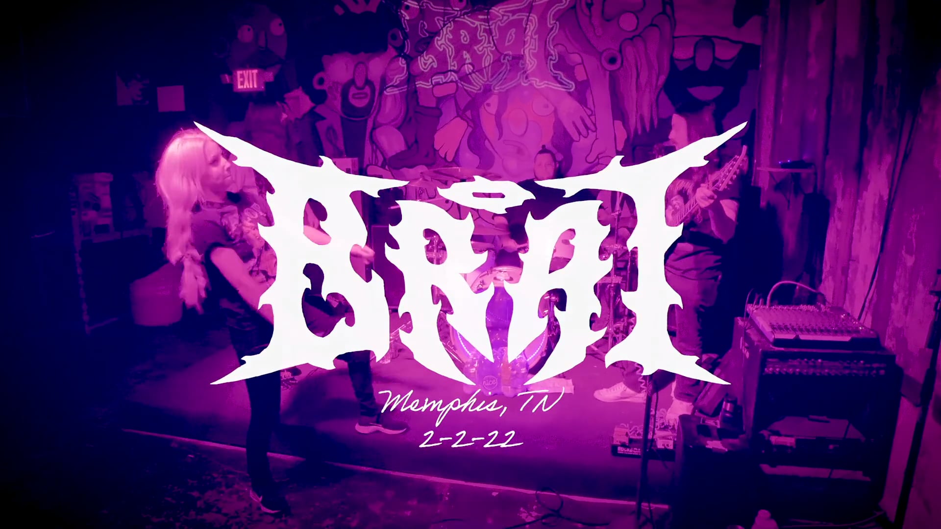 BRAT (New Orleans) performing in Memphis at Hi-Tone 2-2-22 on Vimeo