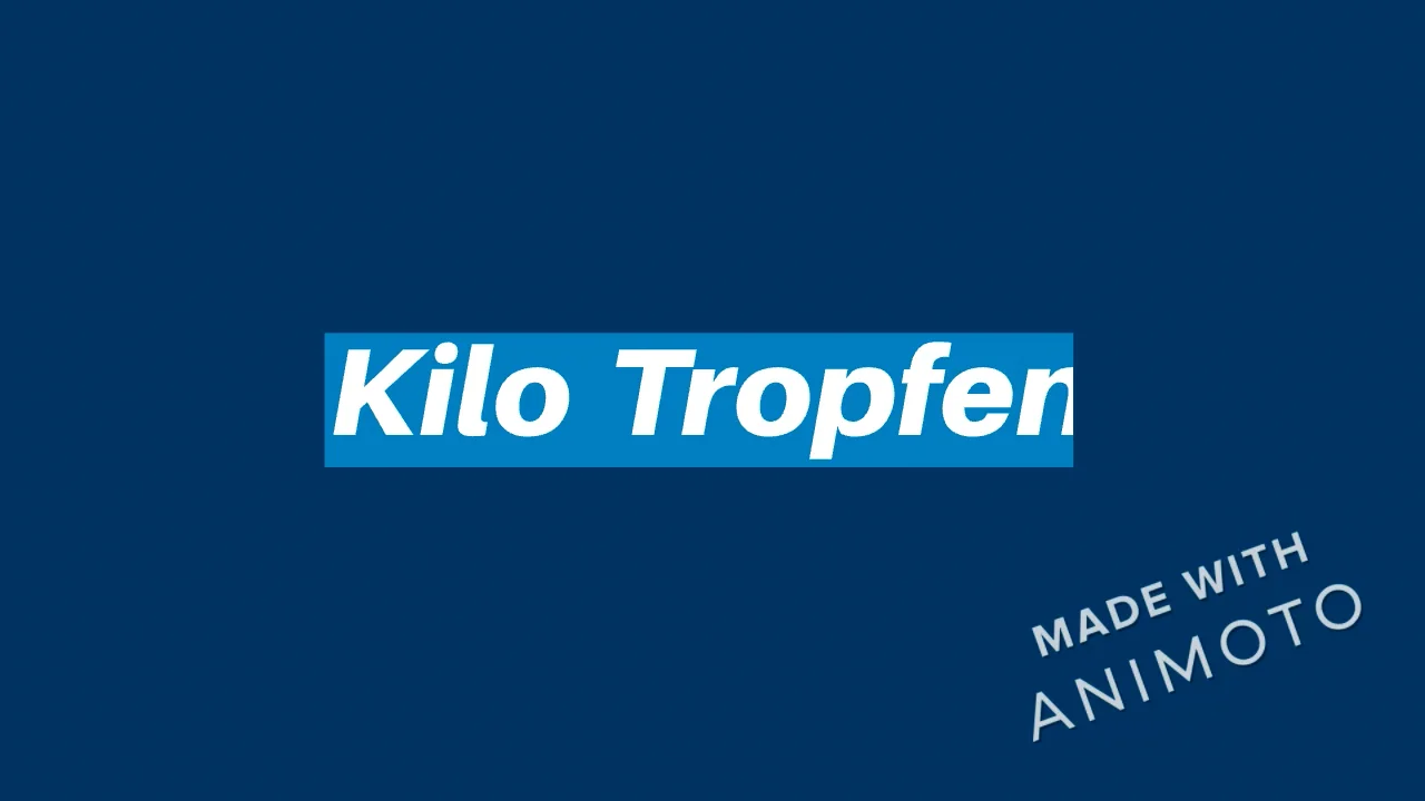 Kilo Tropfen Höhle Der Löwen Preis, Erfahrung & Bewertungen on Vimeo