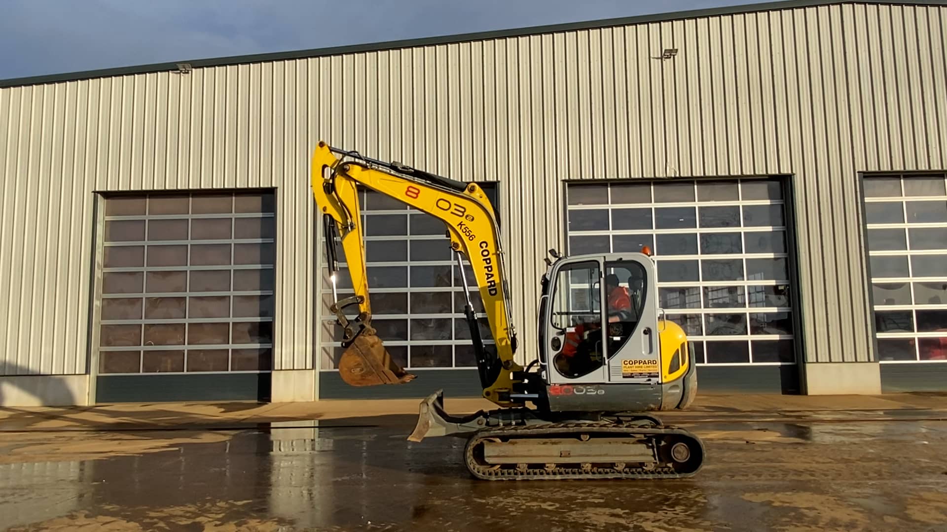 2015 Wacker Neuson 8003 Rubber Tracks - Leeds March 22 on Vimeo