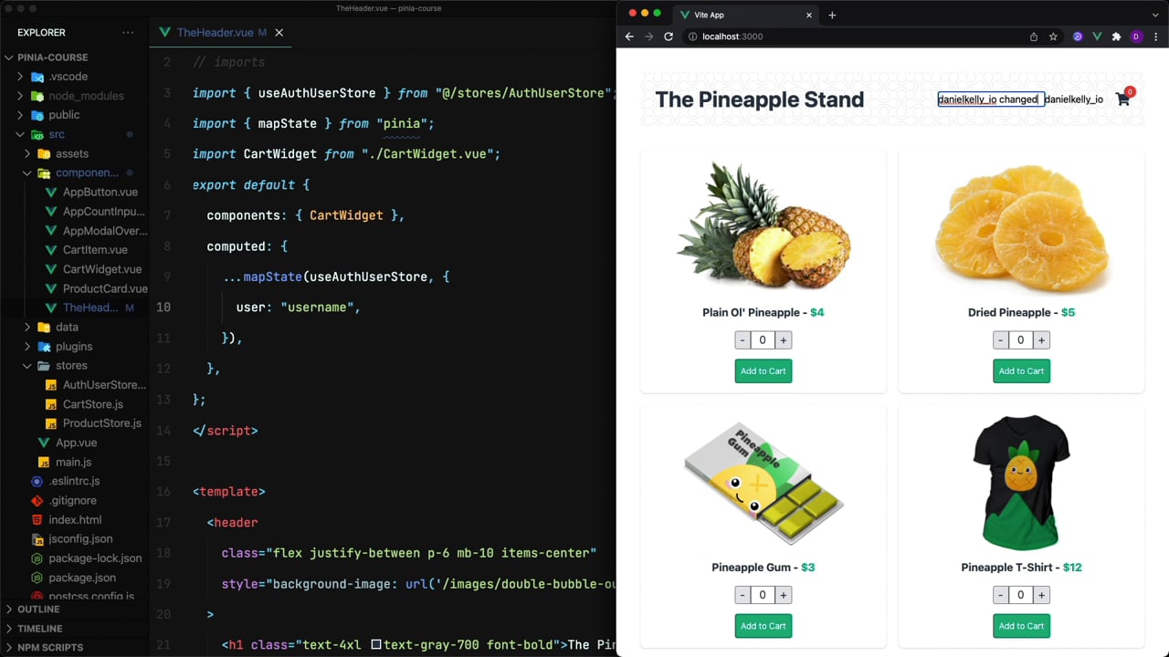Access Pinia State in the Options API - A Vue.js Lesson From our... Access Pinia State in the Options API - A Vue.js Lesson From our...