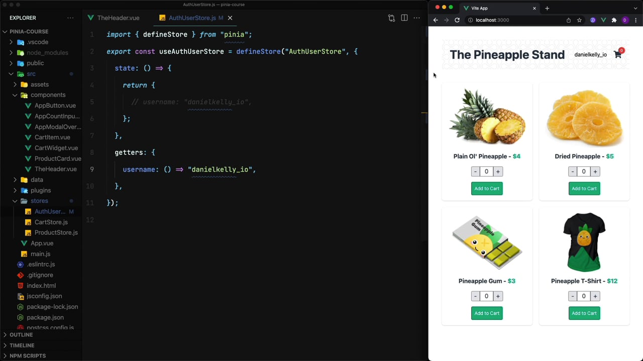 Access Pinia Getters in the Options API - A Vue.js Lesson From our... Access Pinia Getters in the Options API - A Vue.js Lesson From our...
